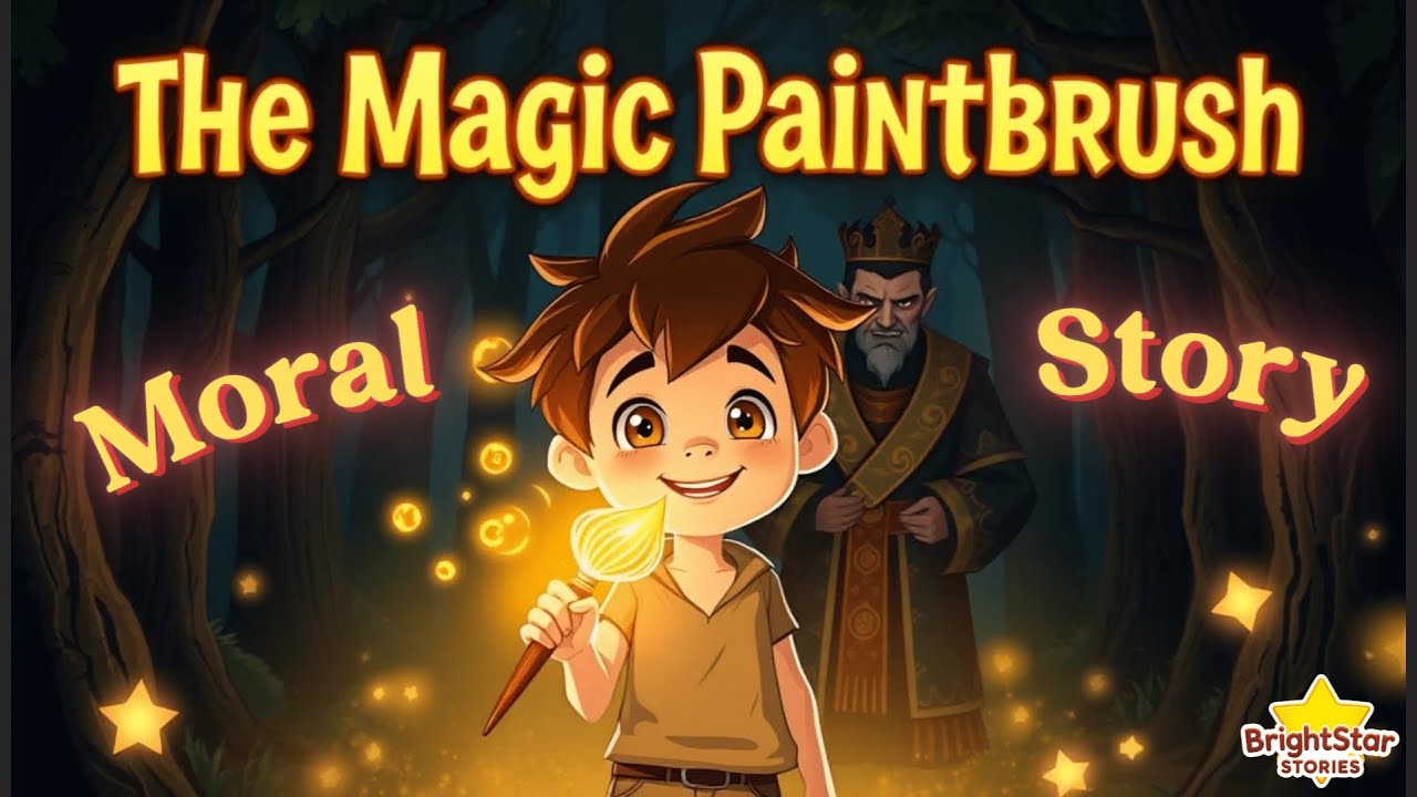 The Magic Paintbrush: A Boy’s Adventure That Changed Everything! # ...