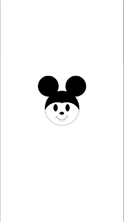 Draw Mickey Mouse using python turtle #python #programming #shorts #coding #trending # ...