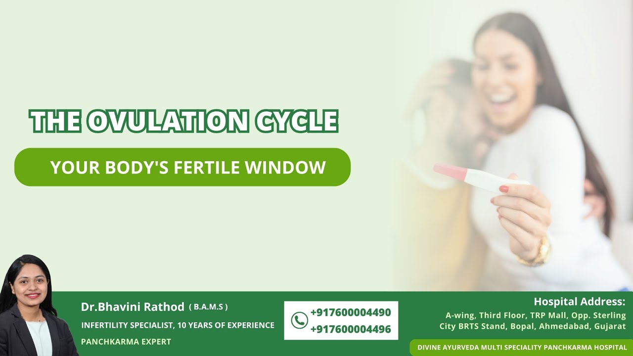 Ovulation cycle : Your Body's Fertile Window. Get to know in this Video ...
