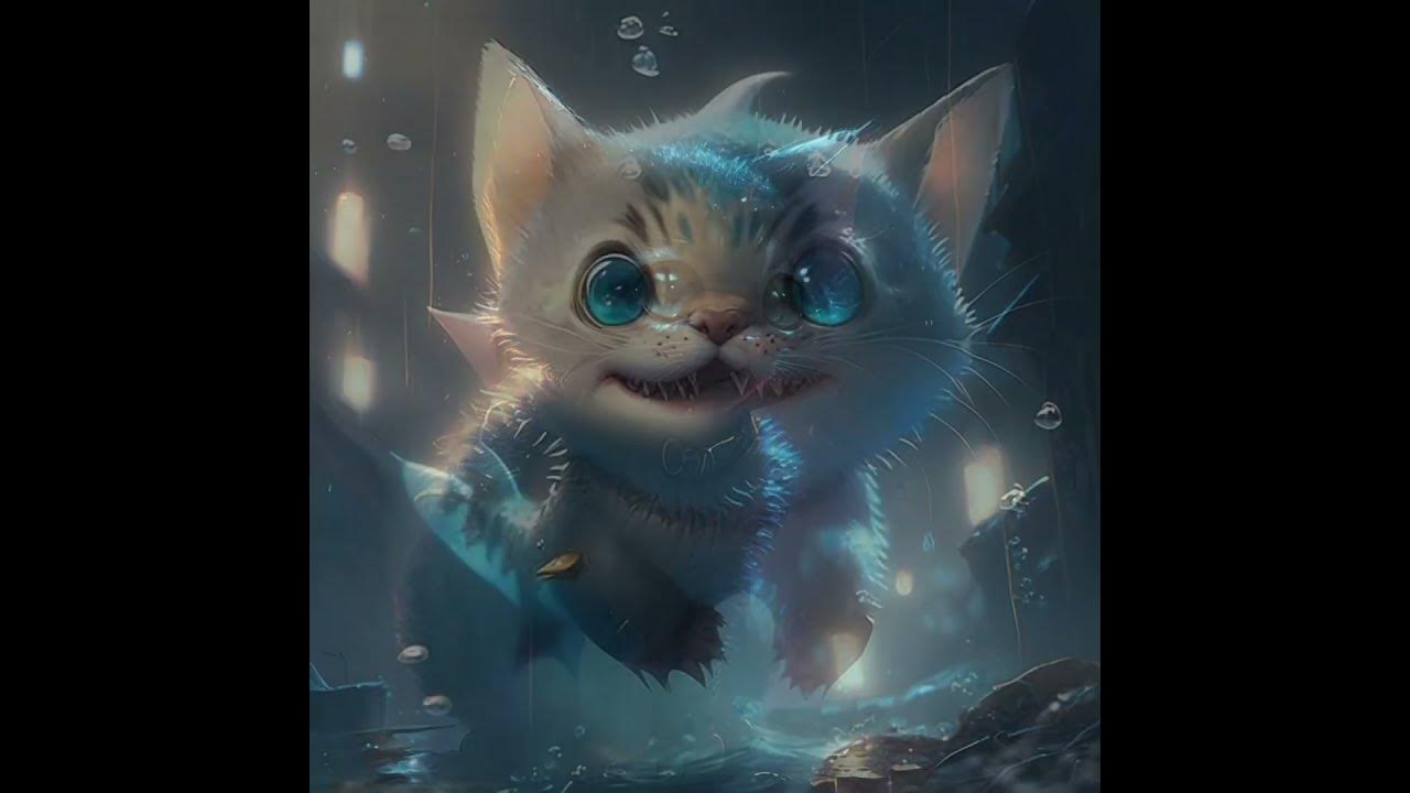 Котики в разных версиях #искуственныйинтеллект #нейросеть #животные # ...