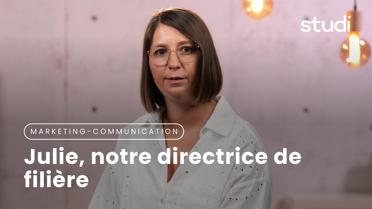 Les domaines du Marketing et de la Communication avec Julie, notre ...