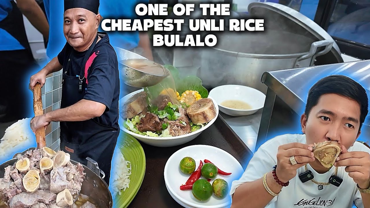 ONE OF THE CHEAPEST UNLI RICE BULALO, MR. B BULALOHAN in QUIAPO and ...