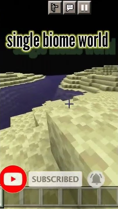 how to download single biome world in minecraft 😀 - YouTube