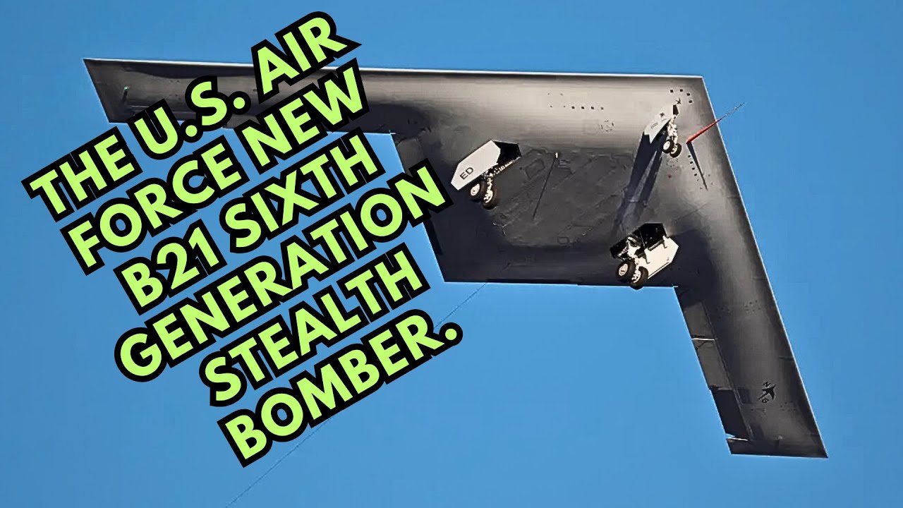 SkyStriker Unveiled: U.S. Air Force's new B21 6th Gen Bomber Takes ...