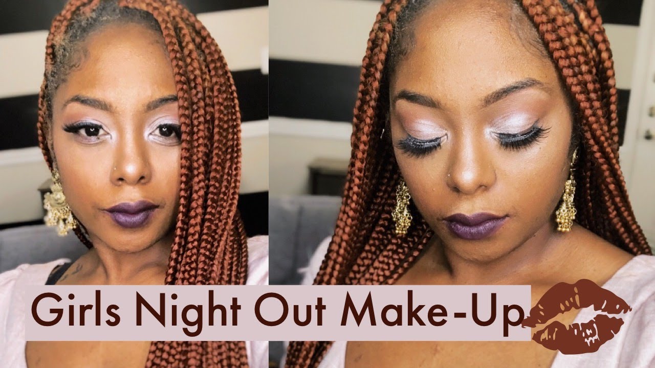 GIRLS NIGHT OUT MAKE-UP LOOK - YouTube