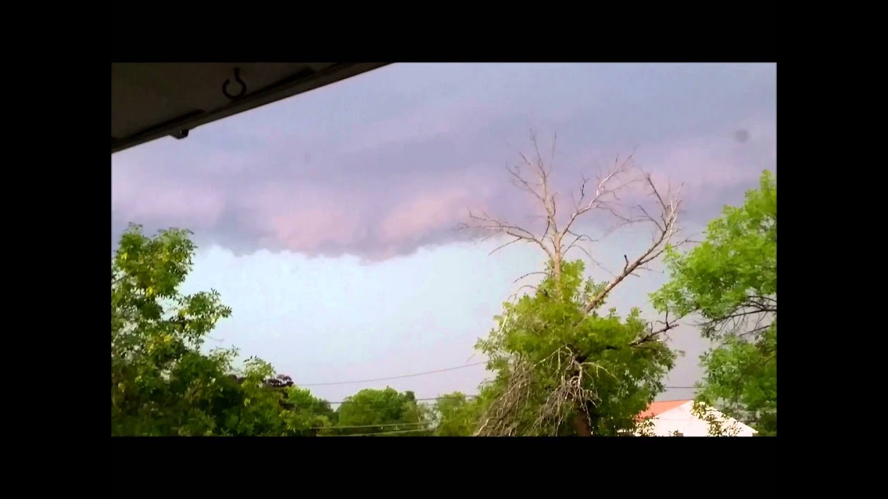 Rotating Storm Clouds Over Runnemede, NJ June 23, 2015 - YouTube