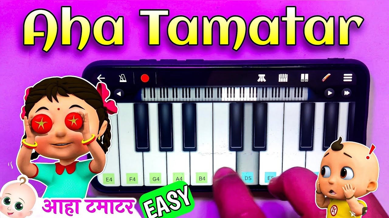 Aha Tamatar Song on Walk Band | Laal Tamatar Song Ringtone - YouTube