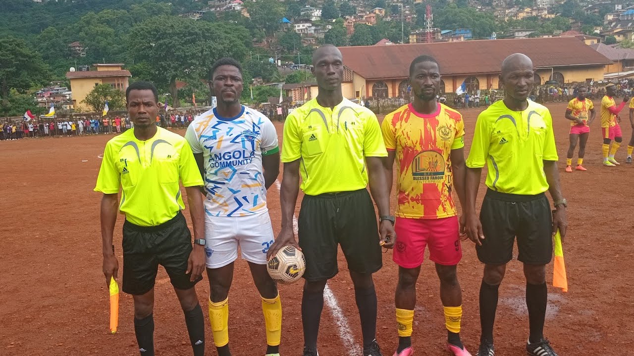 COFA INTER COMMUNITY CHAMPION Foulah Town 1:0 Angola Town - YouTube
