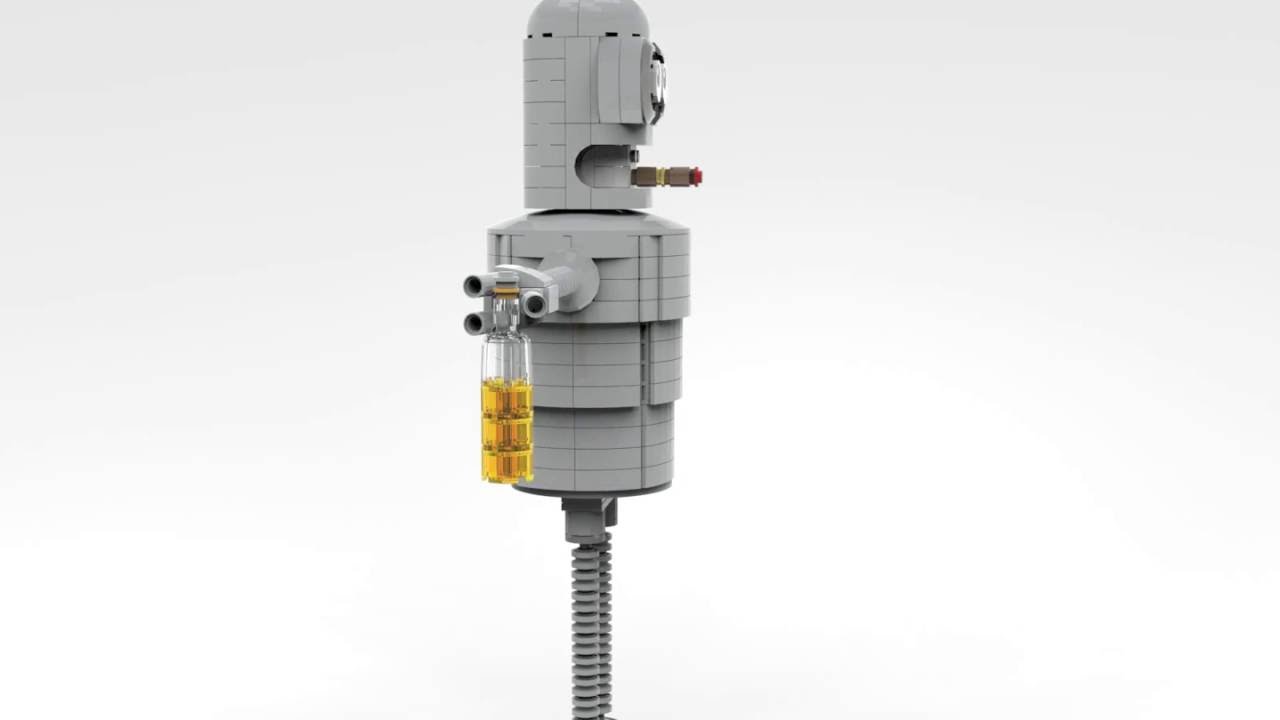 LEGO BENDER - Futurama robot - YouTube