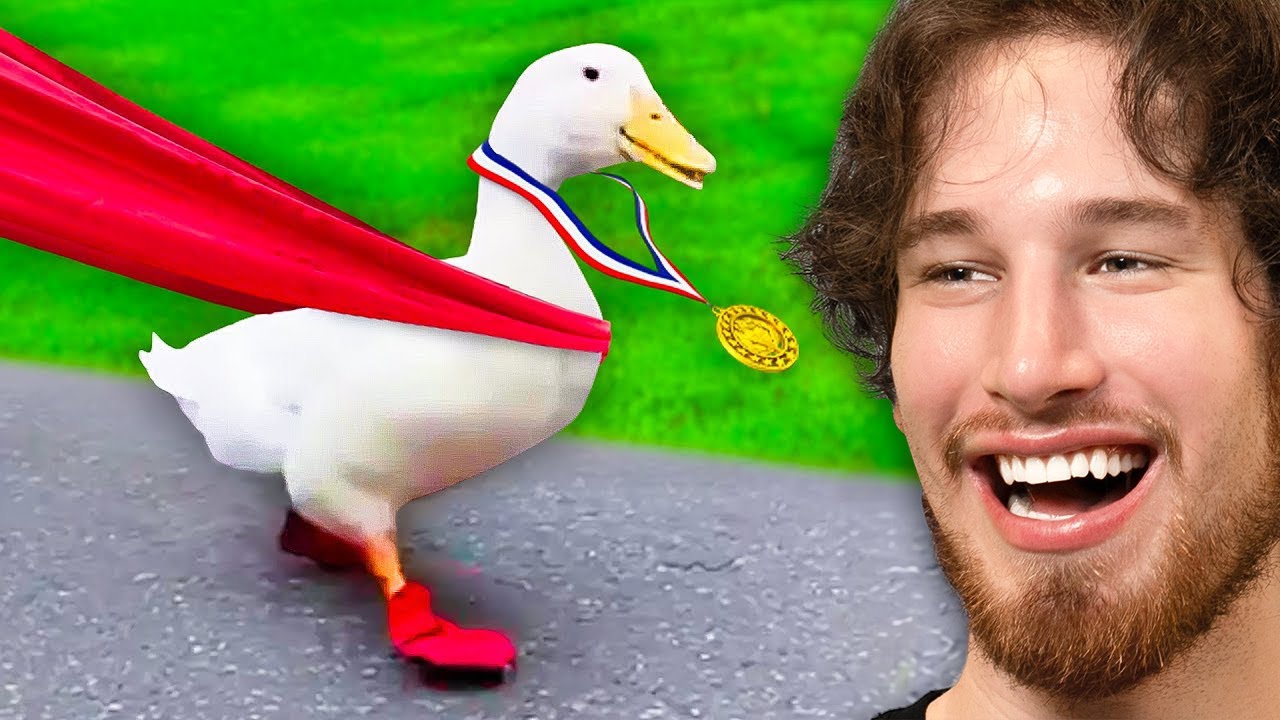 Duck WINS a Marathon... - YouTube
