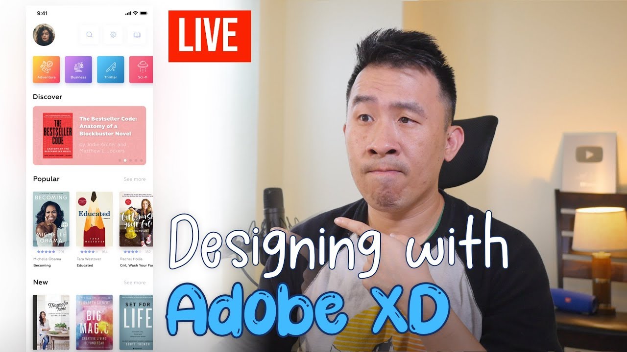 Designing Basics With Adobe Xd (Live Stream) - YouTube