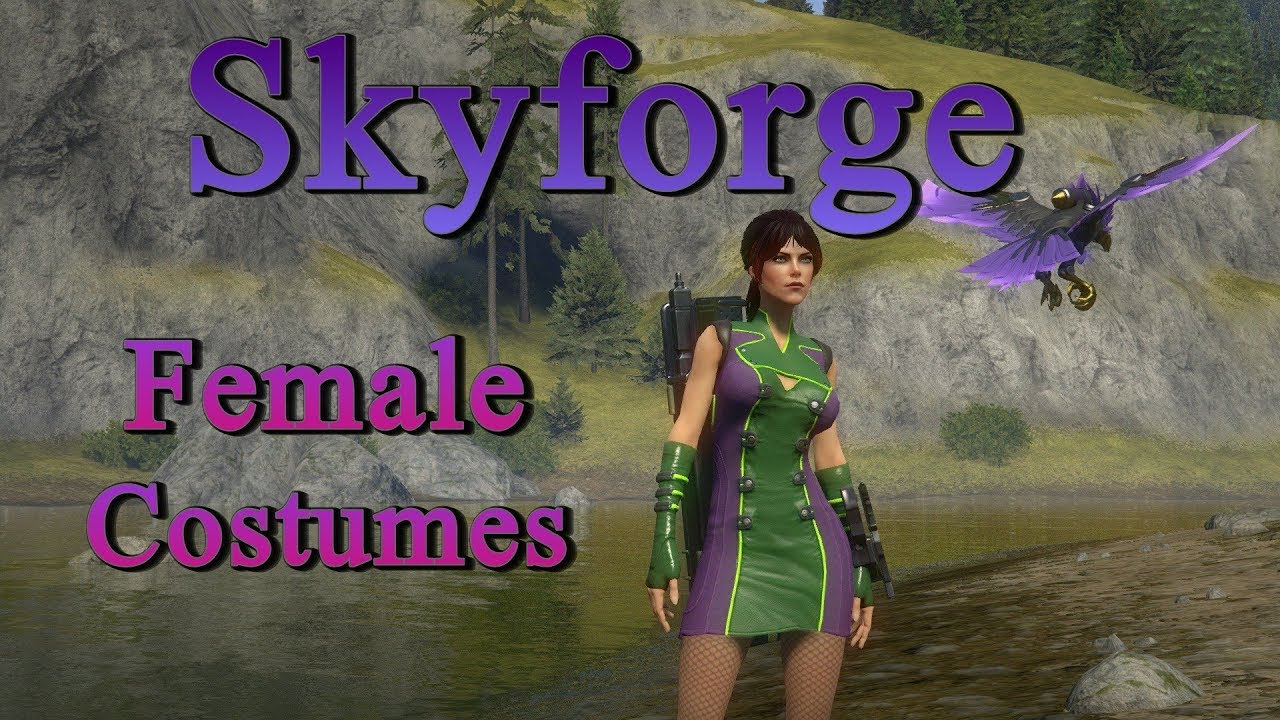 Skyforge - Female Costumes Updated - YouTube