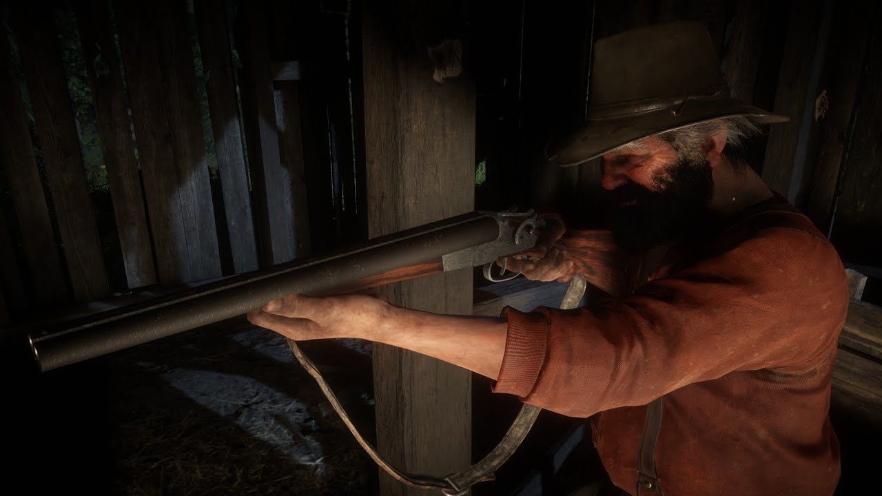 How to Make Uncle's Double-Barrelled Shotgun | Red Dead Redemption II ...