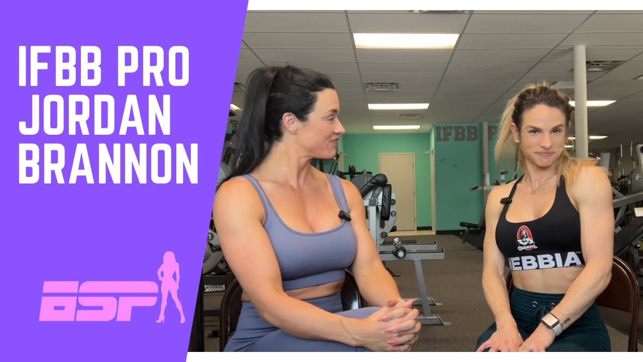 IFBB Pro Jordan Brannon three days prior to competing in the 2023 IFBB ...