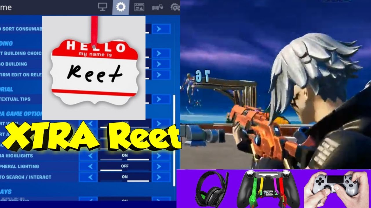 XTRA Reet | Ajustes De Su Control | Sensibillidad | control | & mas ...