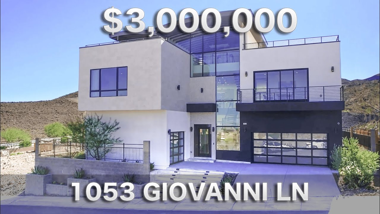 Jaw-dropping $3M in Henderson | STUNNING views! - YouTube