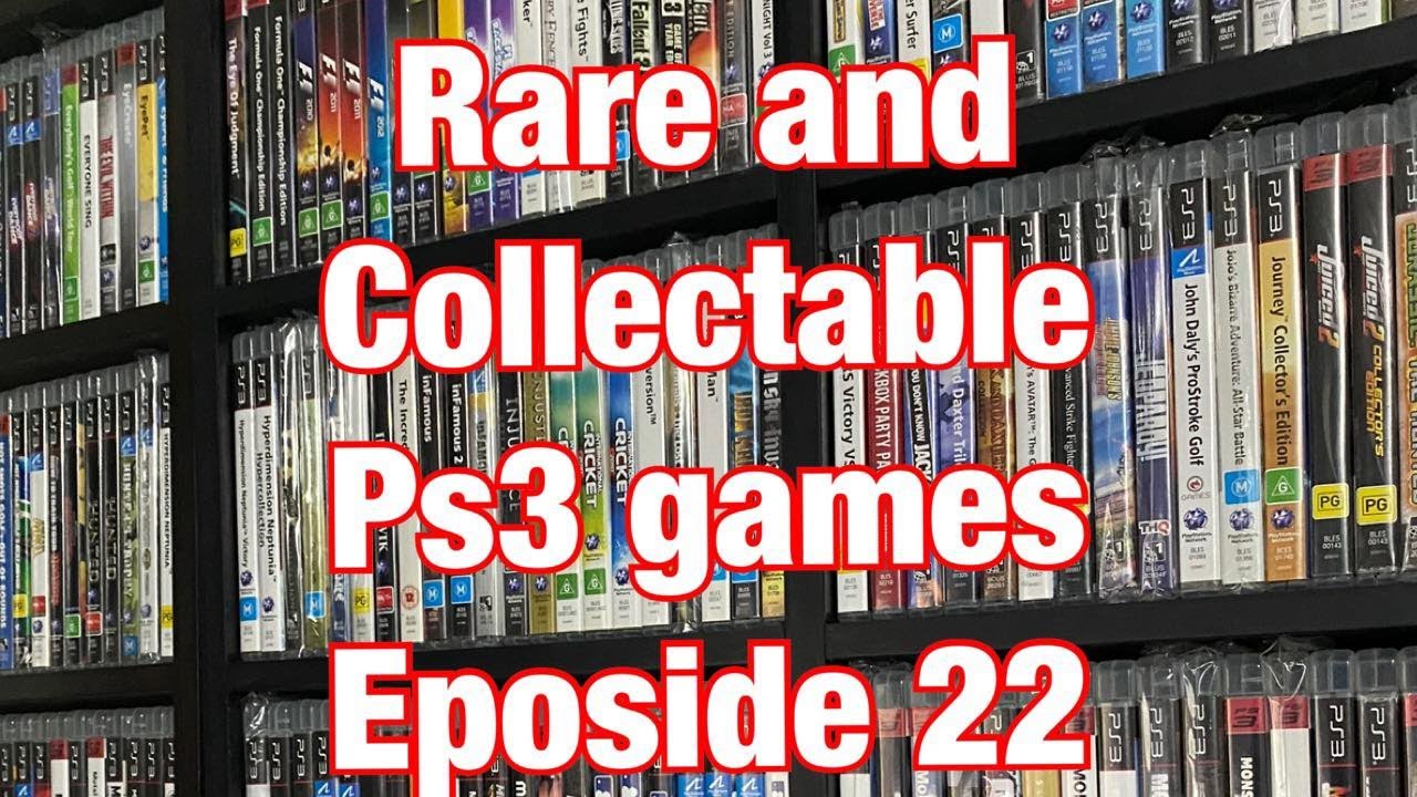 Rare and Collectable PS3 games Episode 22 - YouTube