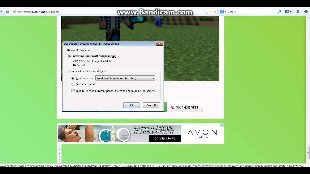 Tutorial:cum creati o poza animata pe minecraft - YouTube