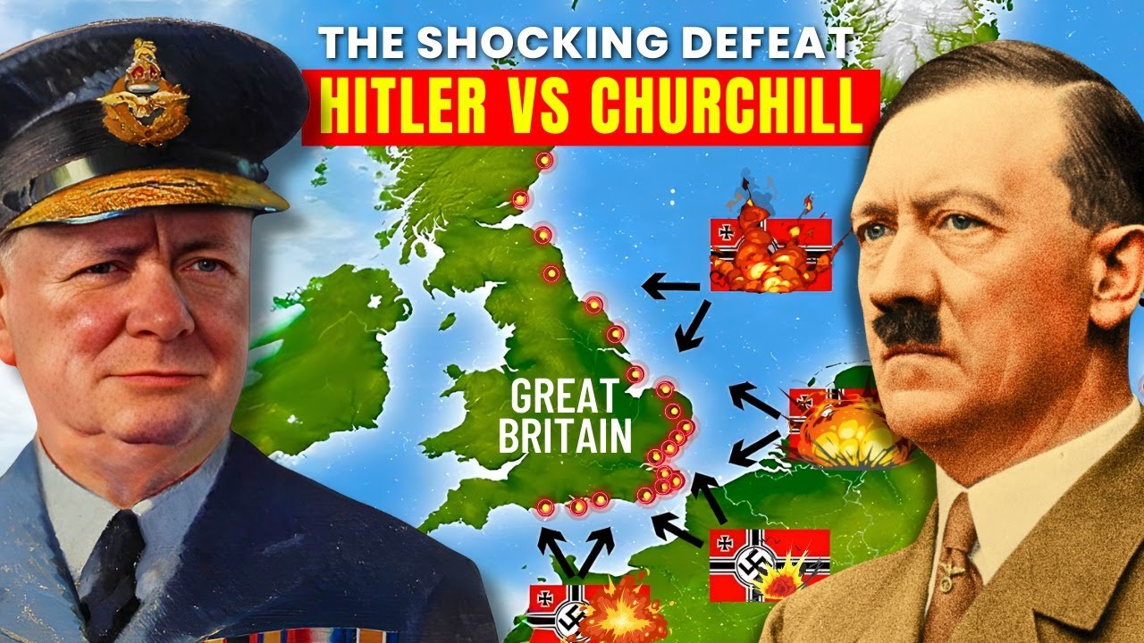 The Darkest Hour: Churchill vs. Hitler in the Battle of Britain - YouTube