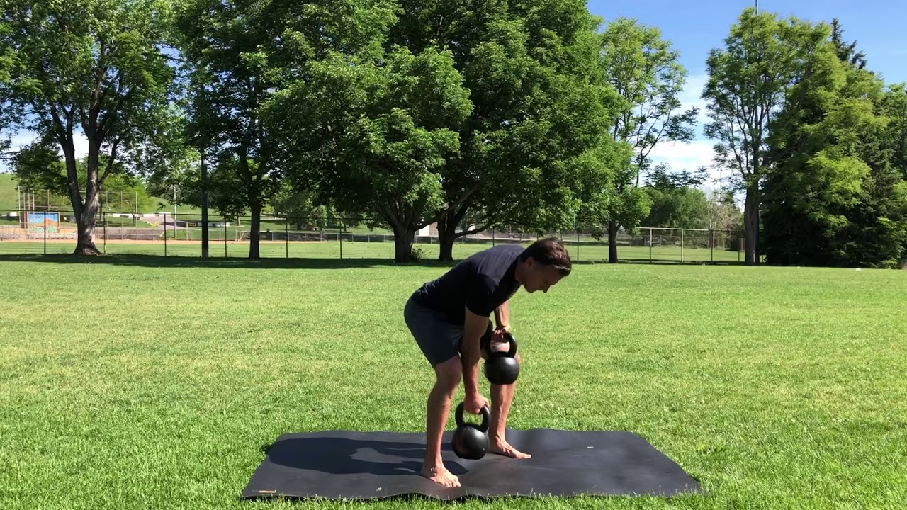 Kettlebell Alternating Row - YouTube