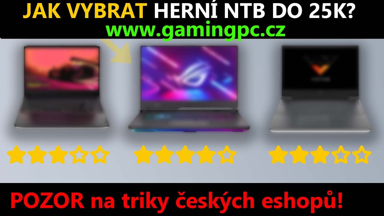 Tohle je nejlepší herní notebook za 25k! - YouTube