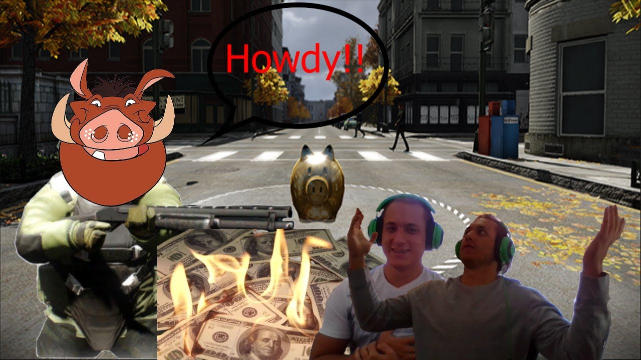 The warthog is real so I burned my money!!! PAYDAY 2 - YouTube