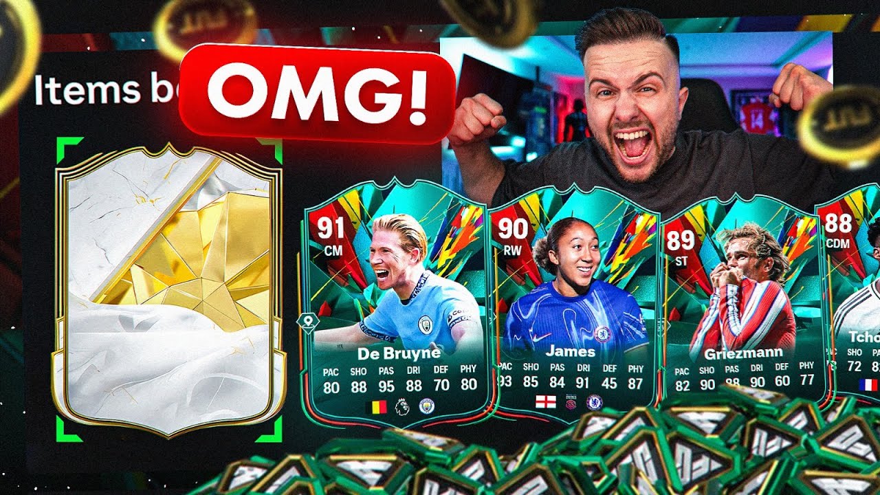 OMG!! 1 Mio + TOTAL RUSH Spieler + ICON GEZOGEN 😍 FC 25 Pack Opening 🔥 ...