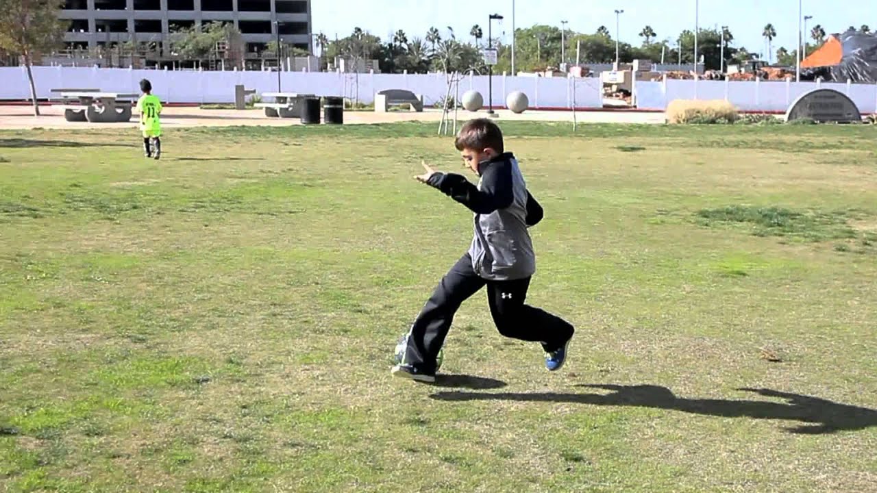 Nicholas and Nick Soccer Skills Demo - YouTube