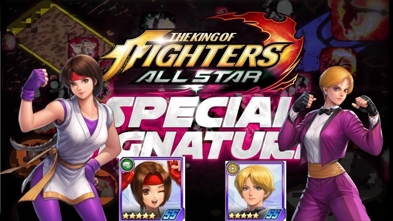 KOF AllStar Yuri & King SS Teaser de Netmarble - YouTube