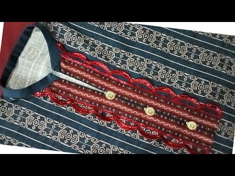 Flat collar neck cutting and stitching | Neck Design || Neck Design ...