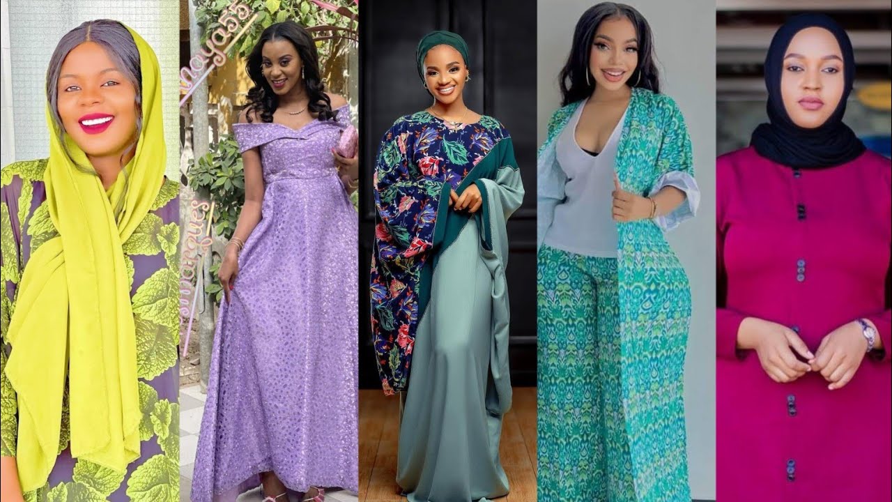 MISHONO BOMBA YA VITAMBAA LATEST ANKARA TRENDING DRESS BOUBOU CLASSIC ...