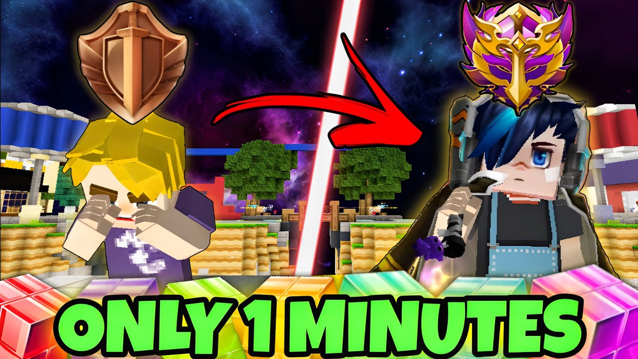 Tutorial: How To Reach Dragon Hunter Rank In Bedwars Blockman Go ...