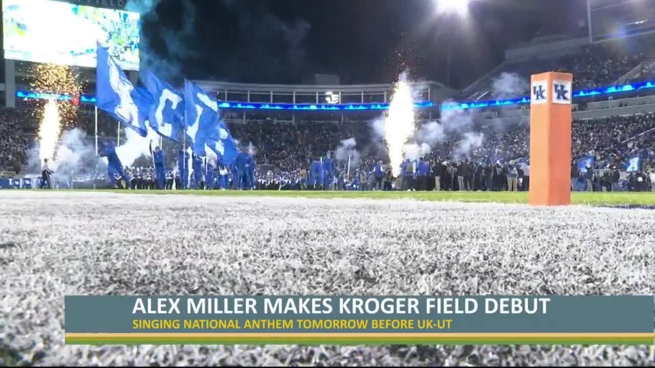 Alex Miller make Kroger Field debut - YouTube