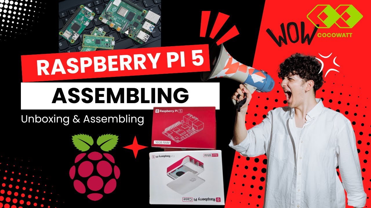 Raspberry Pi 5 (16GB) Unboxing & Official Case Assembly | Full Setup ...