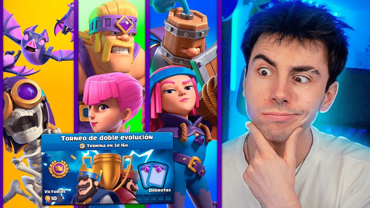 Los 5 MEJORES MAZOS para NUEVO TORNEO REAL🤔!! - YouTube