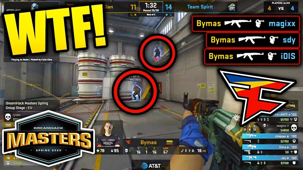 THATS WHY FAZE PICKED BYMAS!! | CS:GO PRO PLAYS OF 2020! #16 (WTF ...