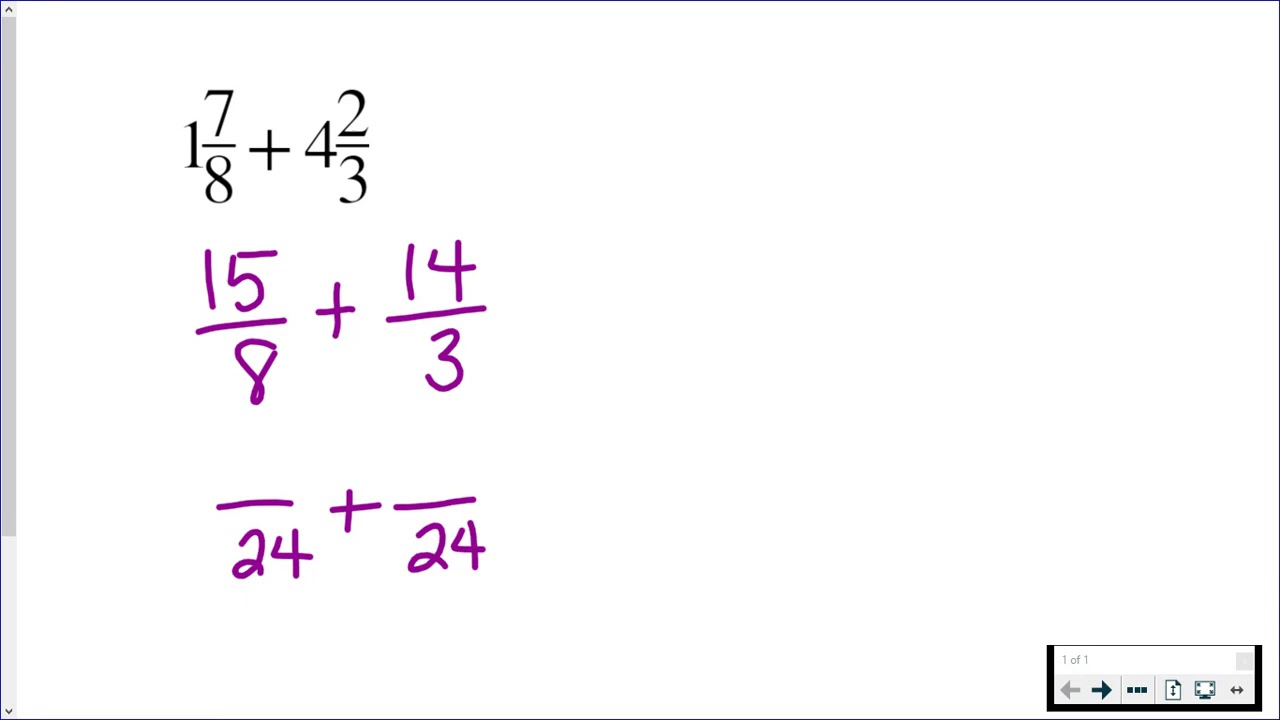 Adding Mixed Numbers YouTube adding-mixed-numbers-youtube