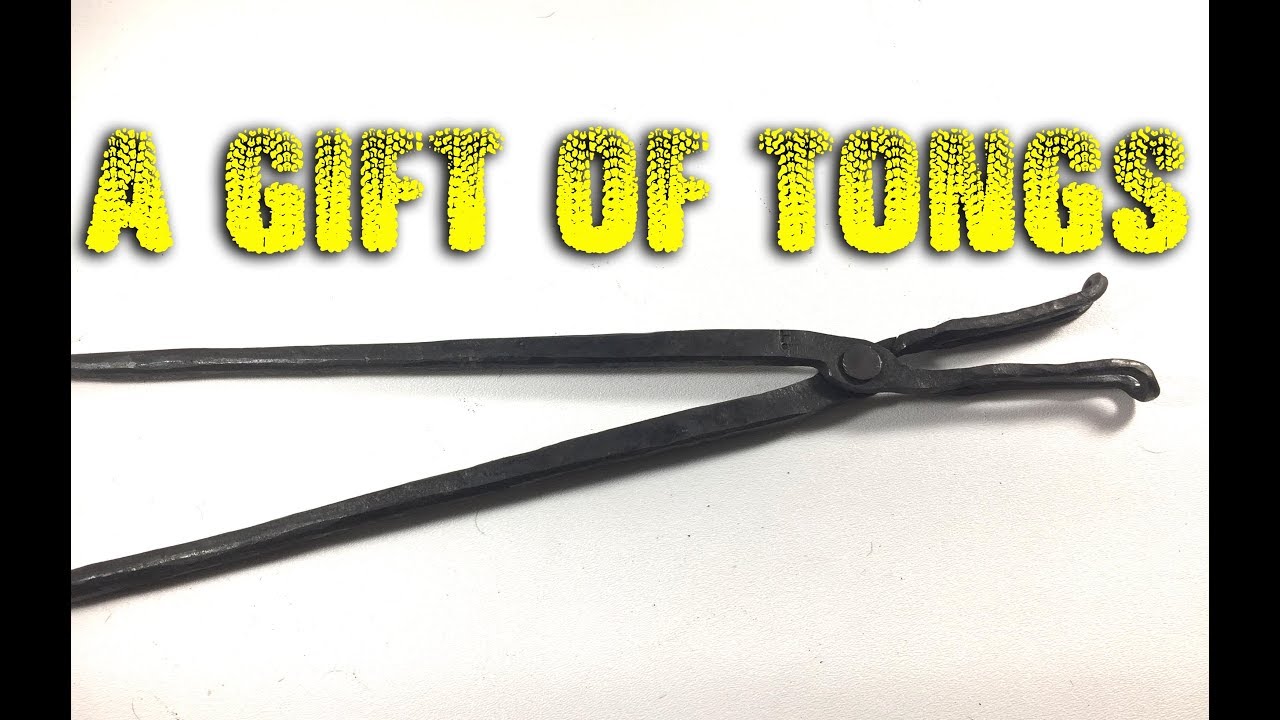 Making some Tongs for a New Blacksmith - Forging it Forward - YouTube