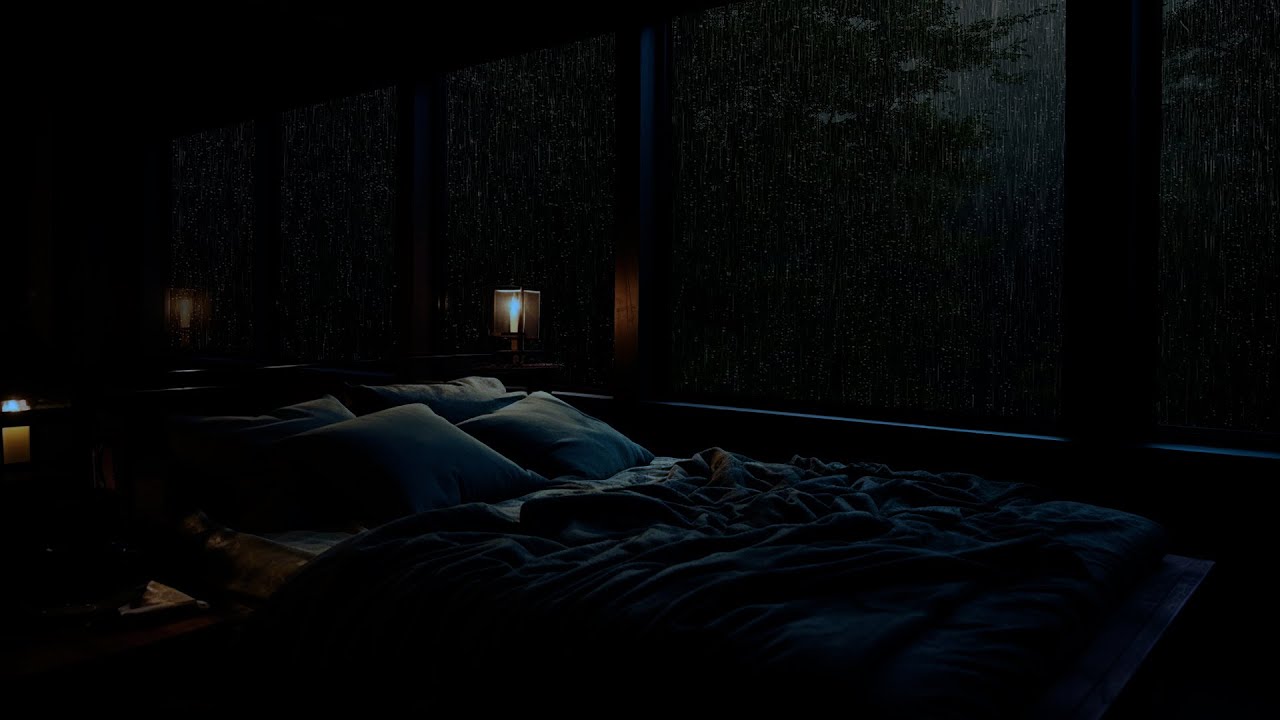 Relieve Pressure And Improve Mood With The Cool Sound Of Rain | Sleep ...