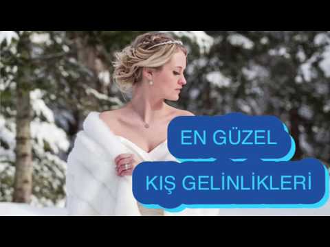 EN GÜZEL KIŞ GELİNLİKLERİ...  kış aylarında nasıl gelinlik tercih edilmelidir ?