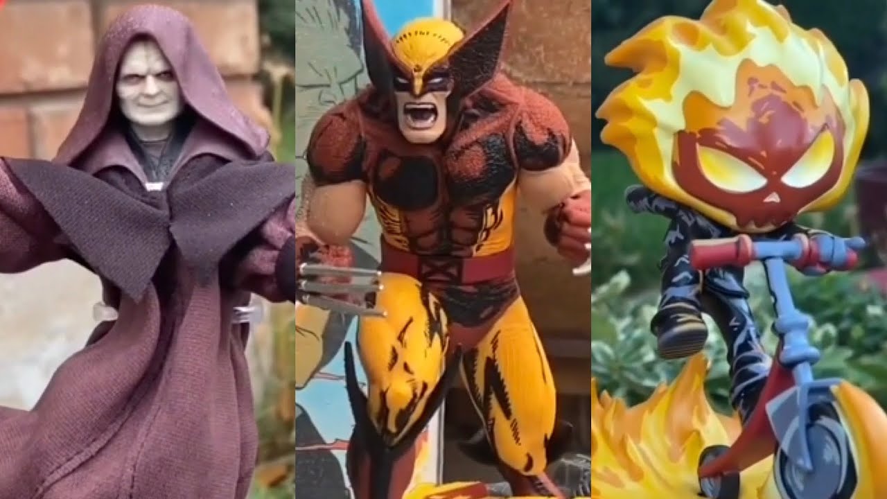 New Star Wars, Wolverine, Ghostrider action figures in stock at ...