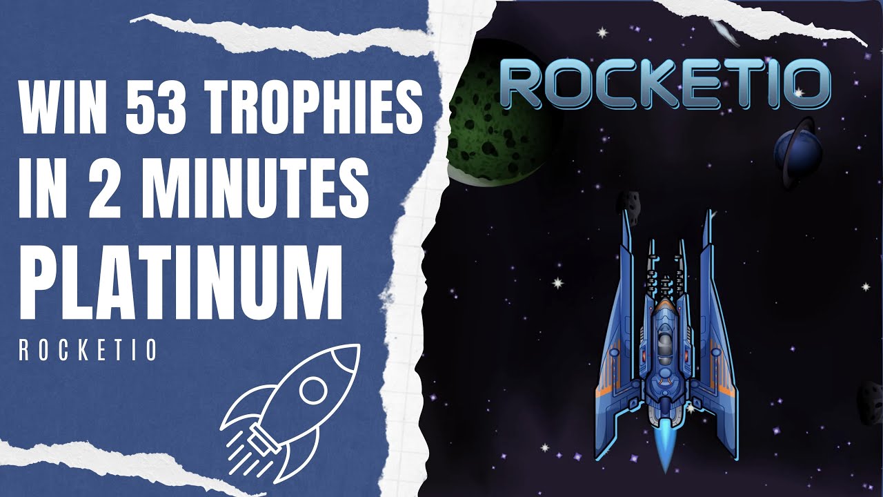 ROCKETIO - %100 Walkthrough | Trophy Guide (53 Trophies / Platinum Trophy) - YouTube