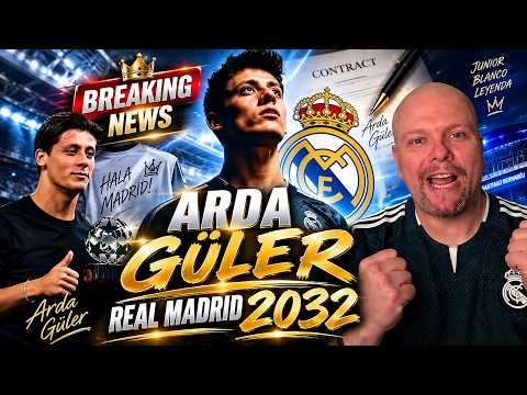 🚨 Arda Güler Real Madrid'de KALIYOR! 2032'ye Kadar Yeni Sözleşme 🔥
