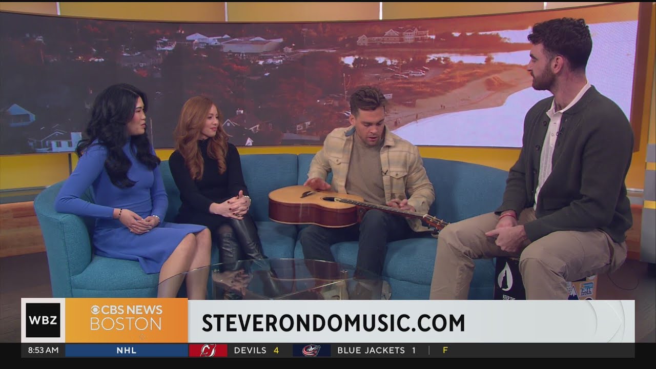 Steve Rondo Band visits WBZ TV ahead of show at Brighton Music Hall ...
