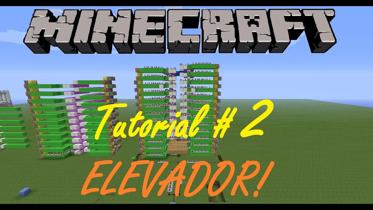 Minecraft - Tutorial #2 - Elevador! - YouTube