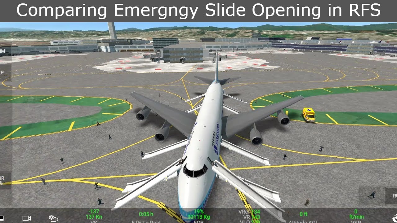 Comparing Emergency Evacuation in RFS | Realistic? - YouTube