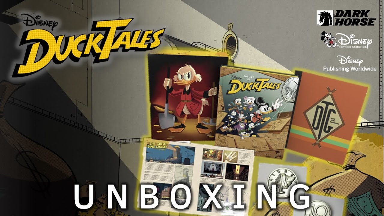 DuckTales - The Art Of DuckTales Deluxe Edition Unboxing With Ken Plume ...