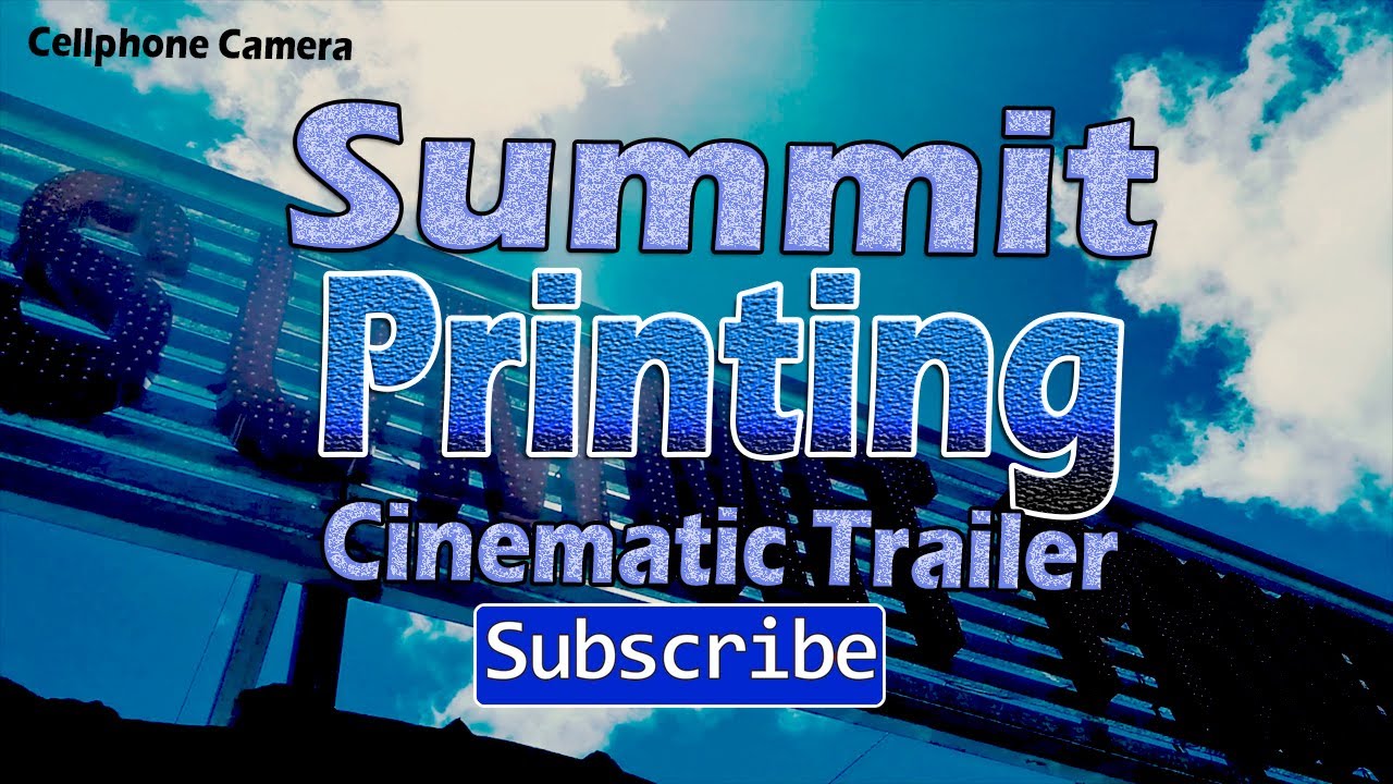 Summit Printing Trailer by Bios TECHcher with cinema presets - YouTube