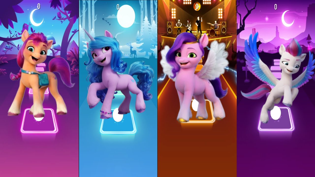 My Little Pony, Sunny Starscout - Zipp Storm - Izzy Moonbow - Pip ...