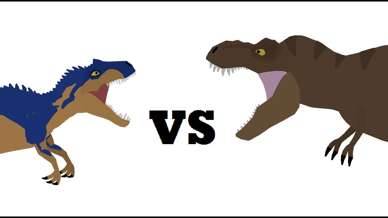 Pivot Rexy (Jurassic Park) vs Allosaurus (Battle At Big Rock) Battle ...